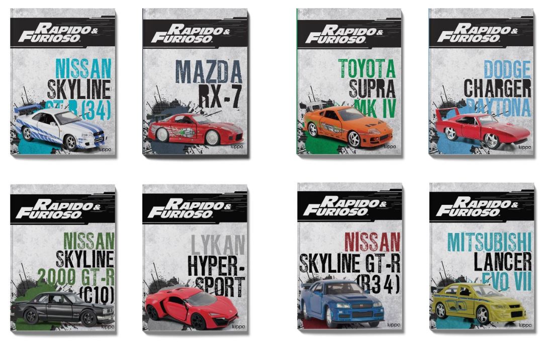 Colección Fast and Furious de Luppa México 1/32 - Coleccionistas de la ...